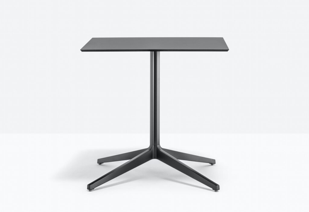 Mesa Ypsilon 4 aluminio lacado para exterior | Sitamon